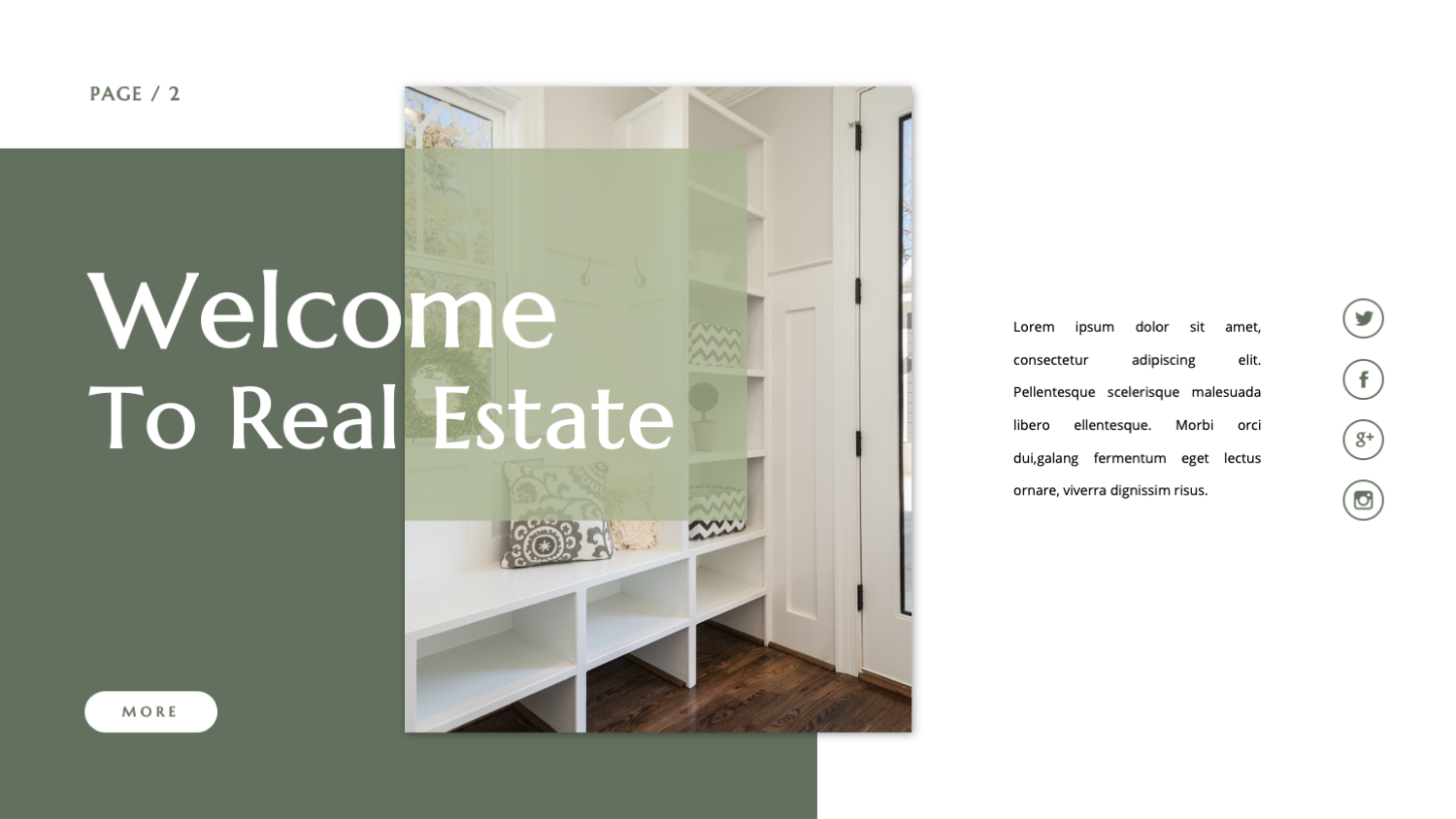 Real Estate Powerpoint Presentation Template, Presentation Templates