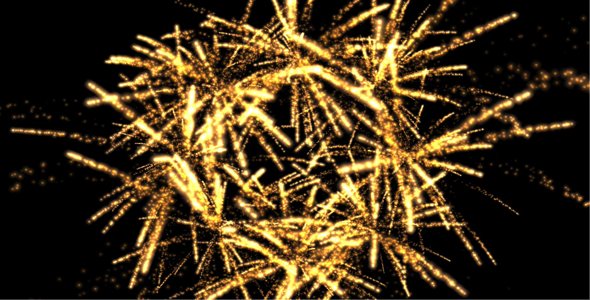 Fireworks Golden Flower, Motion Graphics | VideoHive