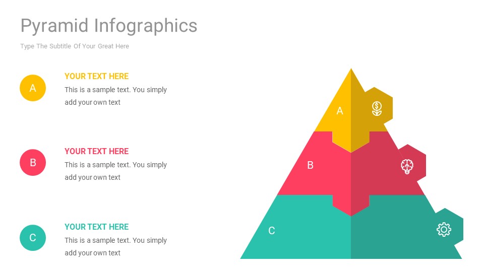 Pyramid Infographics PowerPoint Template diagrams by SOOZ_ART ...