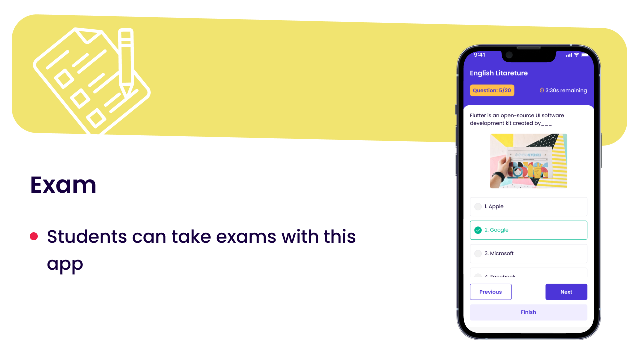 iTest - Online Quiz & Examination System Flutter Mobile App by inilabs