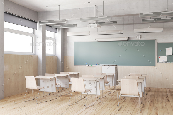 Modern classroom design Stock Photo by Icons8 | PhotoDune