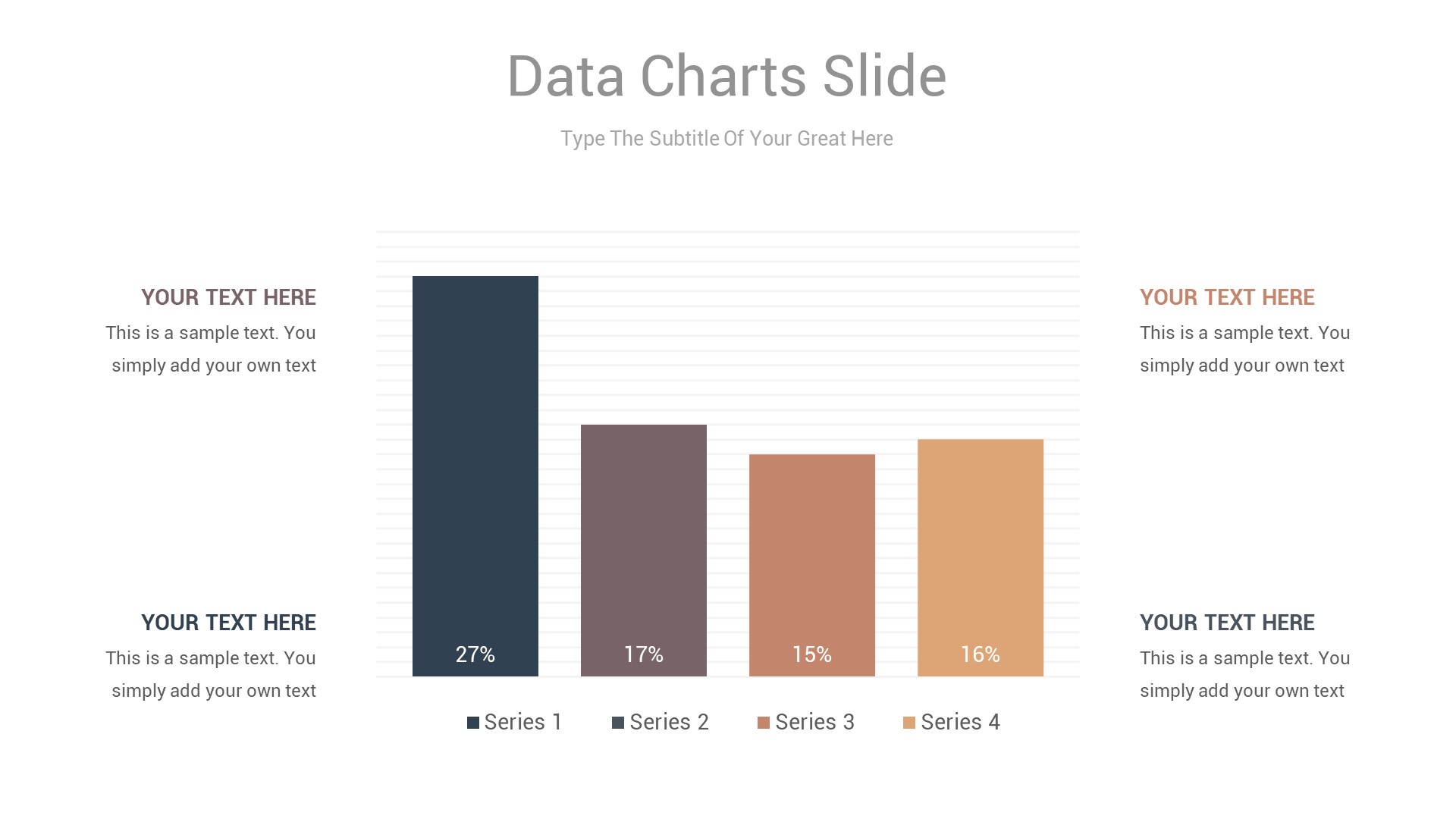 Editable Data Charts Keynote Presentation Template, Presentation Templates