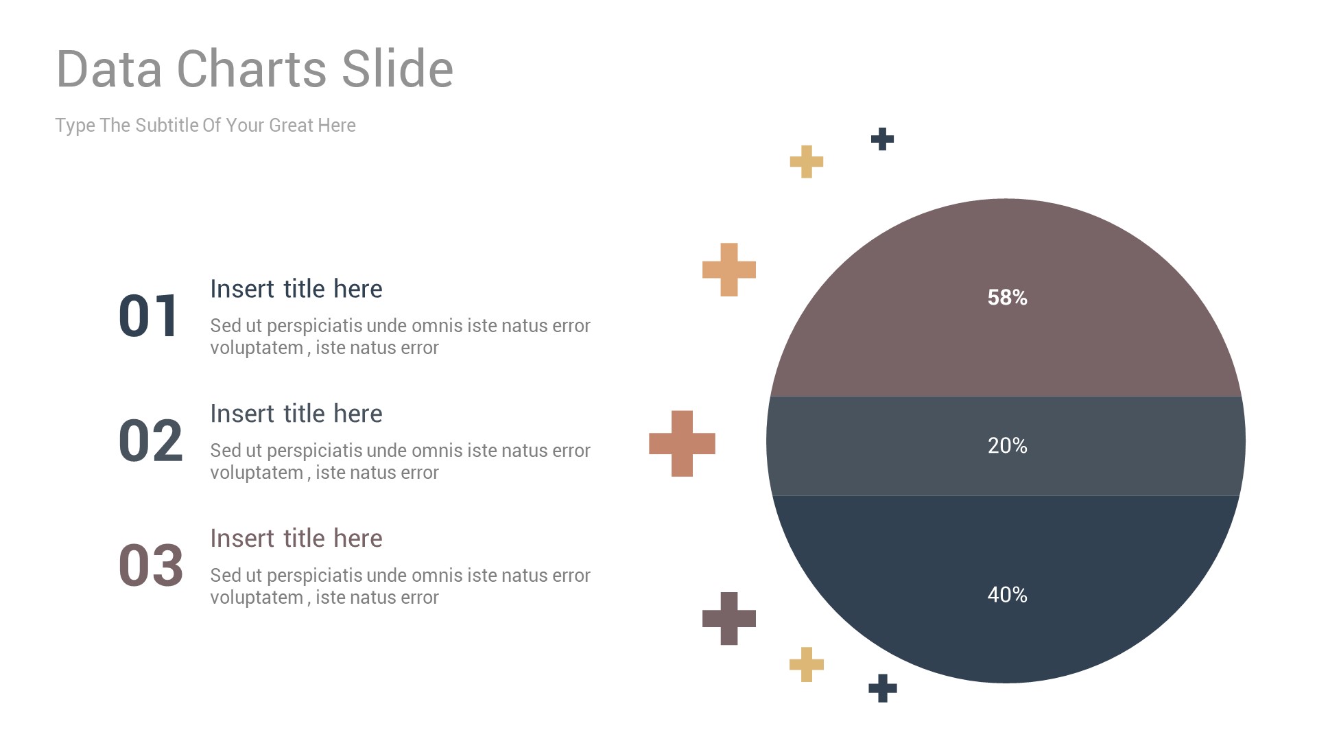 Editable Data Charts Keynote Presentation Template, Presentation Templates