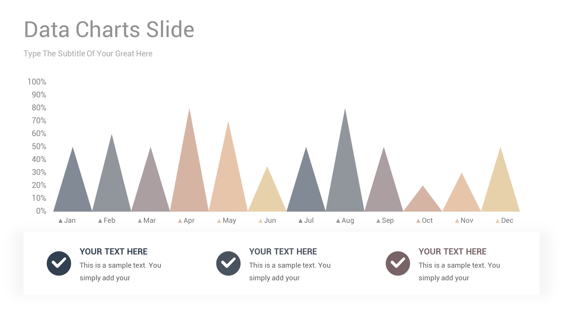 Editable Data Charts Keynote Presentation Template, Presentation Templates