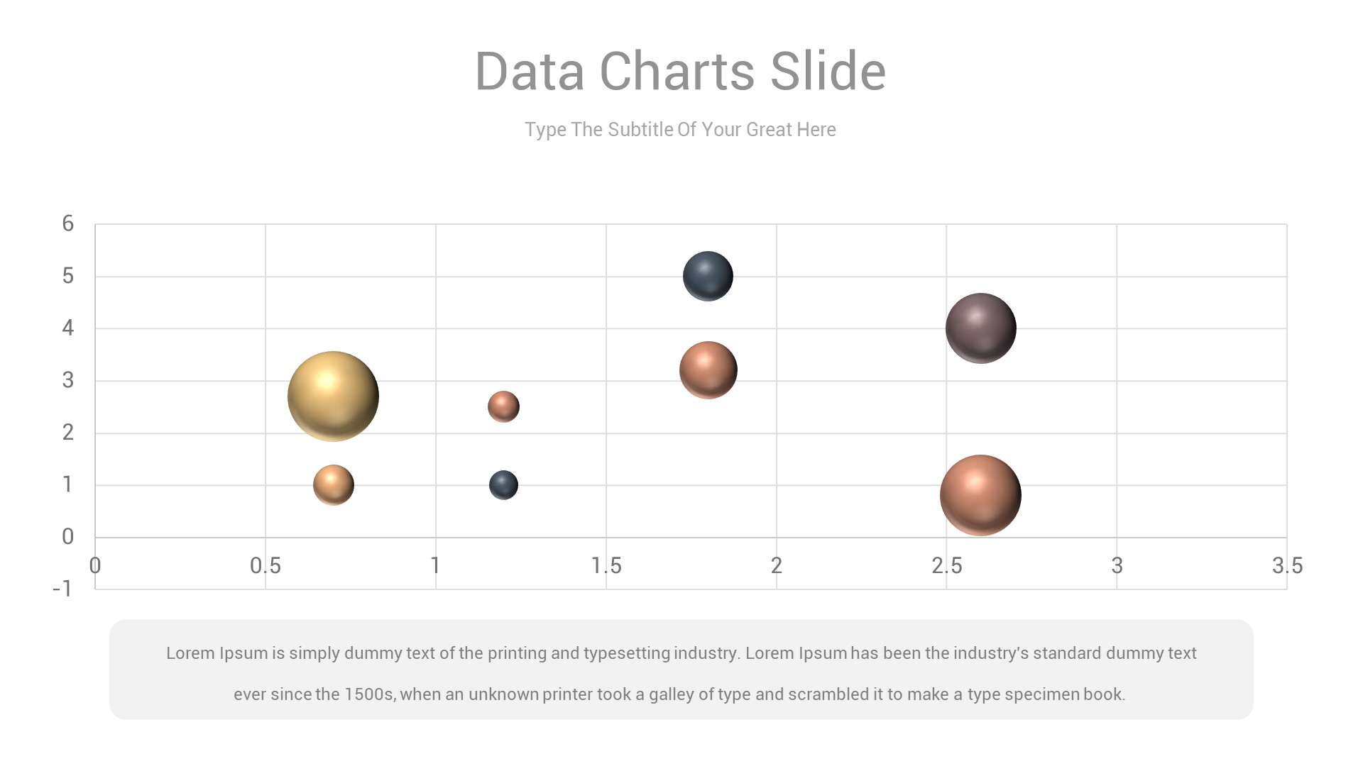 Editable Data Charts Keynote Presentation Template, Presentation Templates