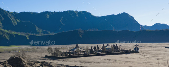 Pura Luhur Poten, a Hindu Temple in the Sea of Sand, Mount Bromo ...