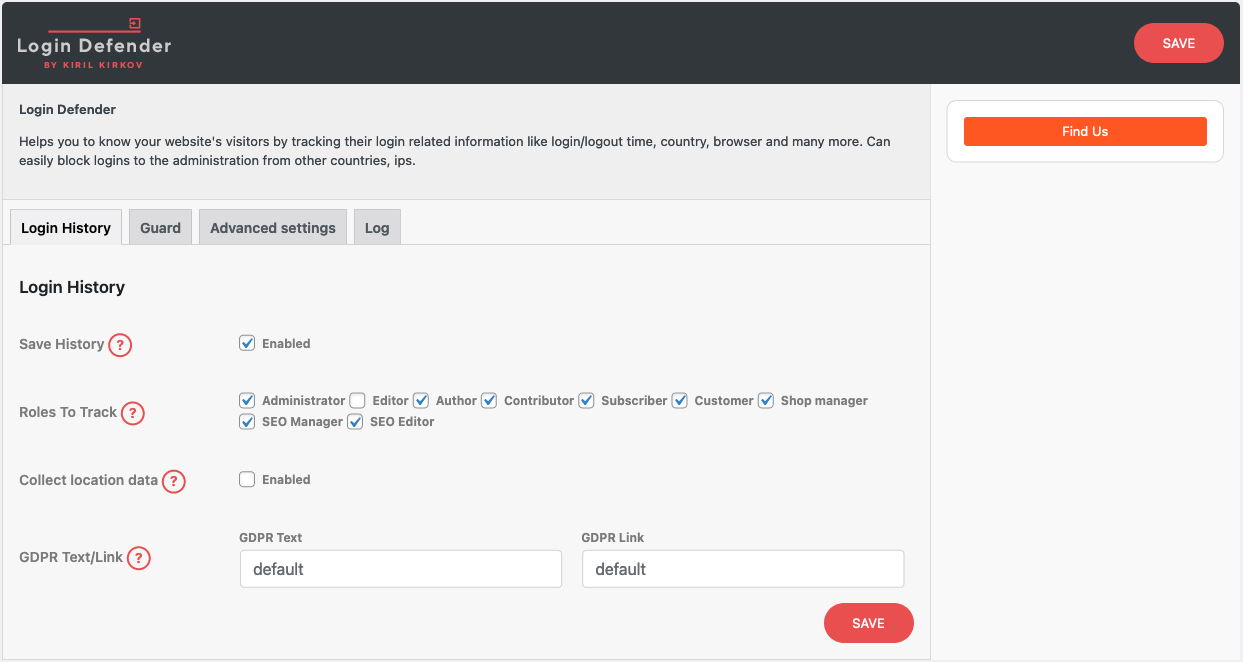 Login Defender by kirilkirkov | CodeCanyon