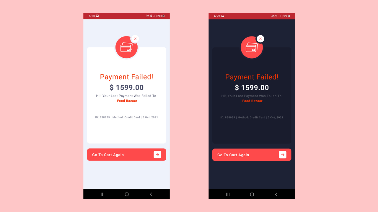 FoodBazaar | React Native eCommerce App Template by mywebjunction | CodeCanyon