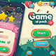 Game UI Pack Tropical, Game Assets | GraphicRiver