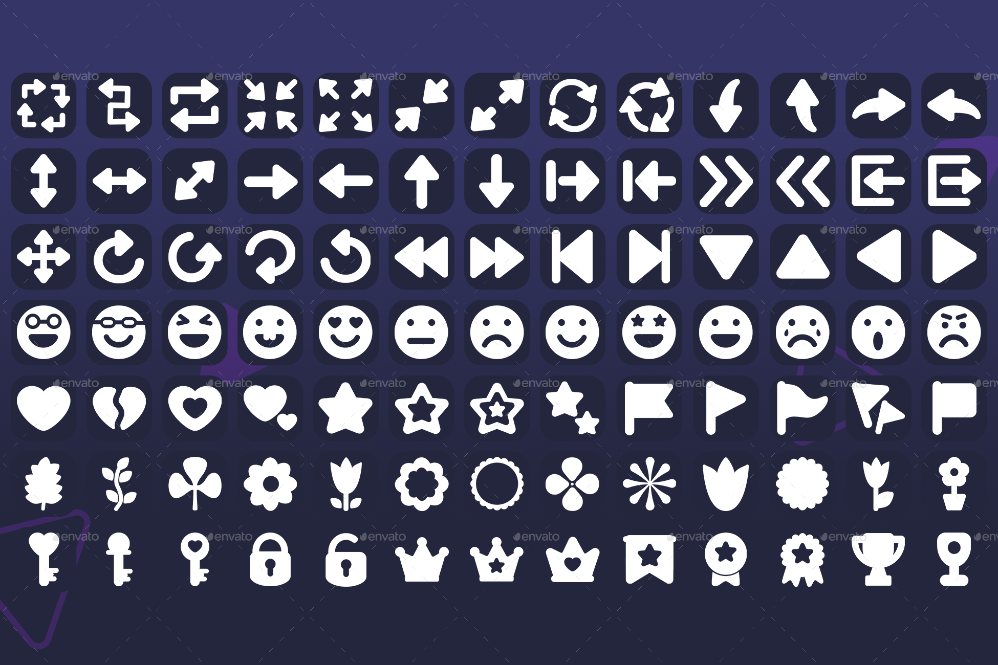 Flat Game GUI Pack, Game Assets | GraphicRiver