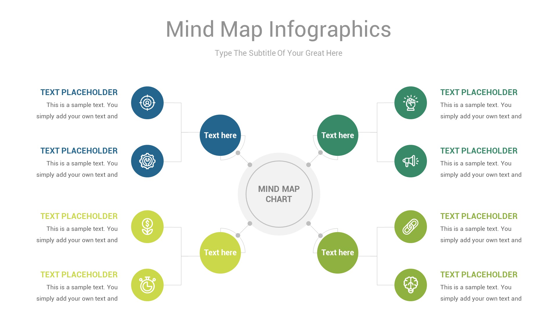 Mind Map Diagrams Google Slides Presentation Template, Presentation ...