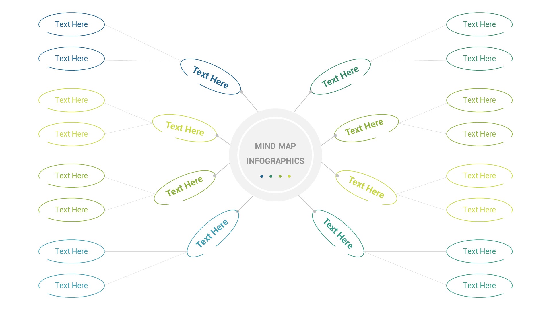 Mind Map Diagrams Google Slides Presentation Template, Presentation ...