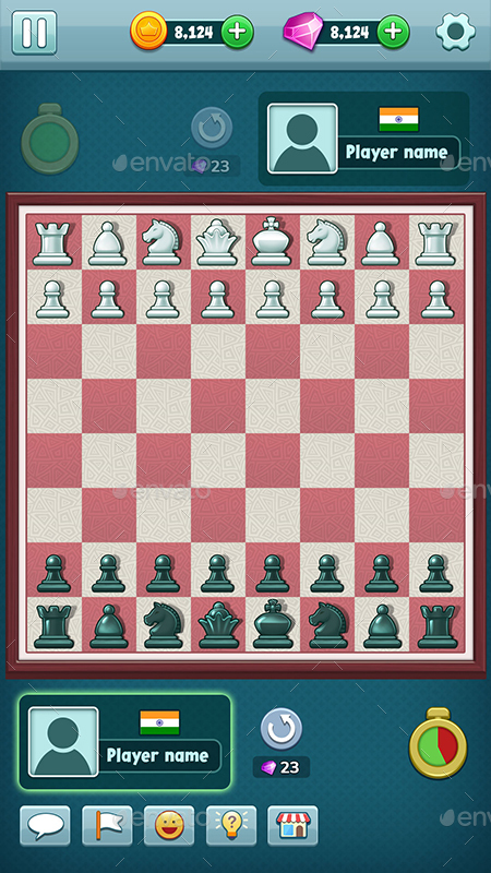Chess Game GUI Pack (Vol-2), Game Assets | GraphicRiver