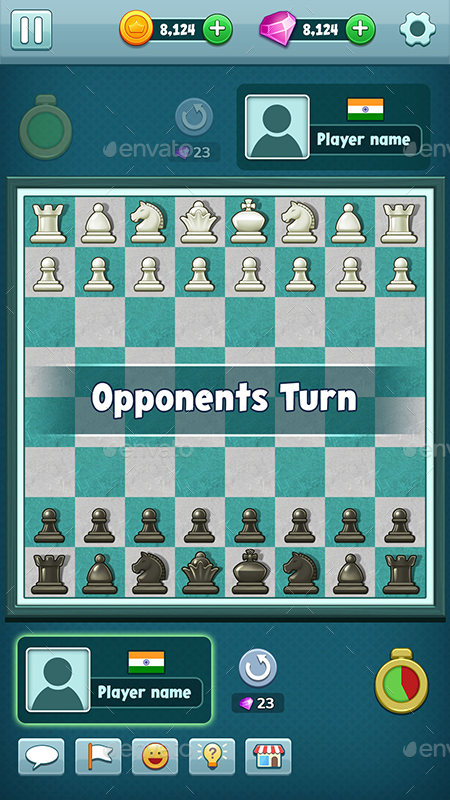 Chess Game GUI Pack (Vol-2), Game Assets | GraphicRiver