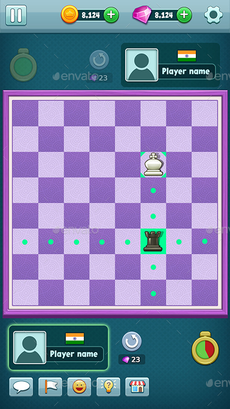 Chess Game GUI Pack (Vol-2), Game Assets | GraphicRiver