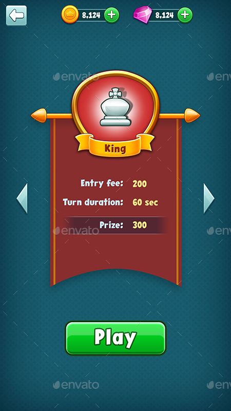 Chess Game GUI Pack (Vol-2), Game Assets | GraphicRiver