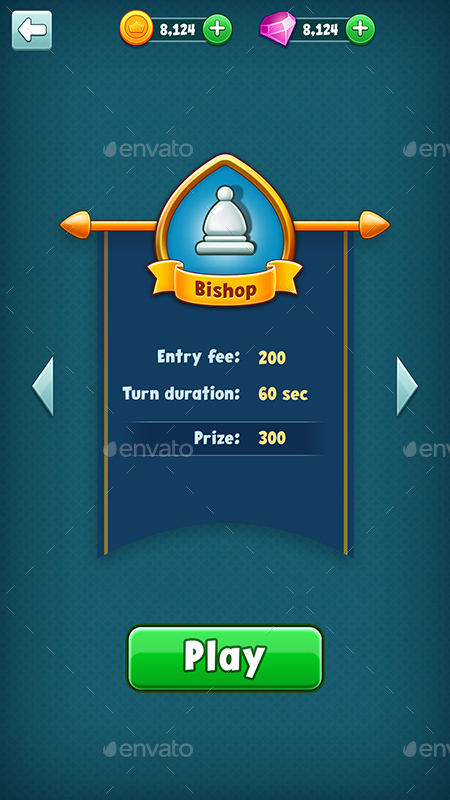 Chess Game GUI Pack (Vol-2), Game Assets | GraphicRiver