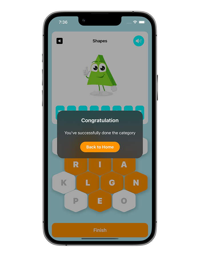 Honey Word Puzzle Game | SwiftUI Full iOS Game For Kids by pavlistudio