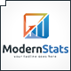 Modern Stats Logo, Logo Templates | GraphicRiver