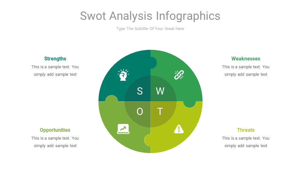 Swot Analysis Infographics PowerPoint Template diagrams by SOOZ_ART