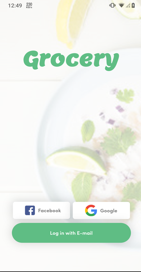 Flutter Grocery – Bigrocery in Flutter grocery app flutter template app ...