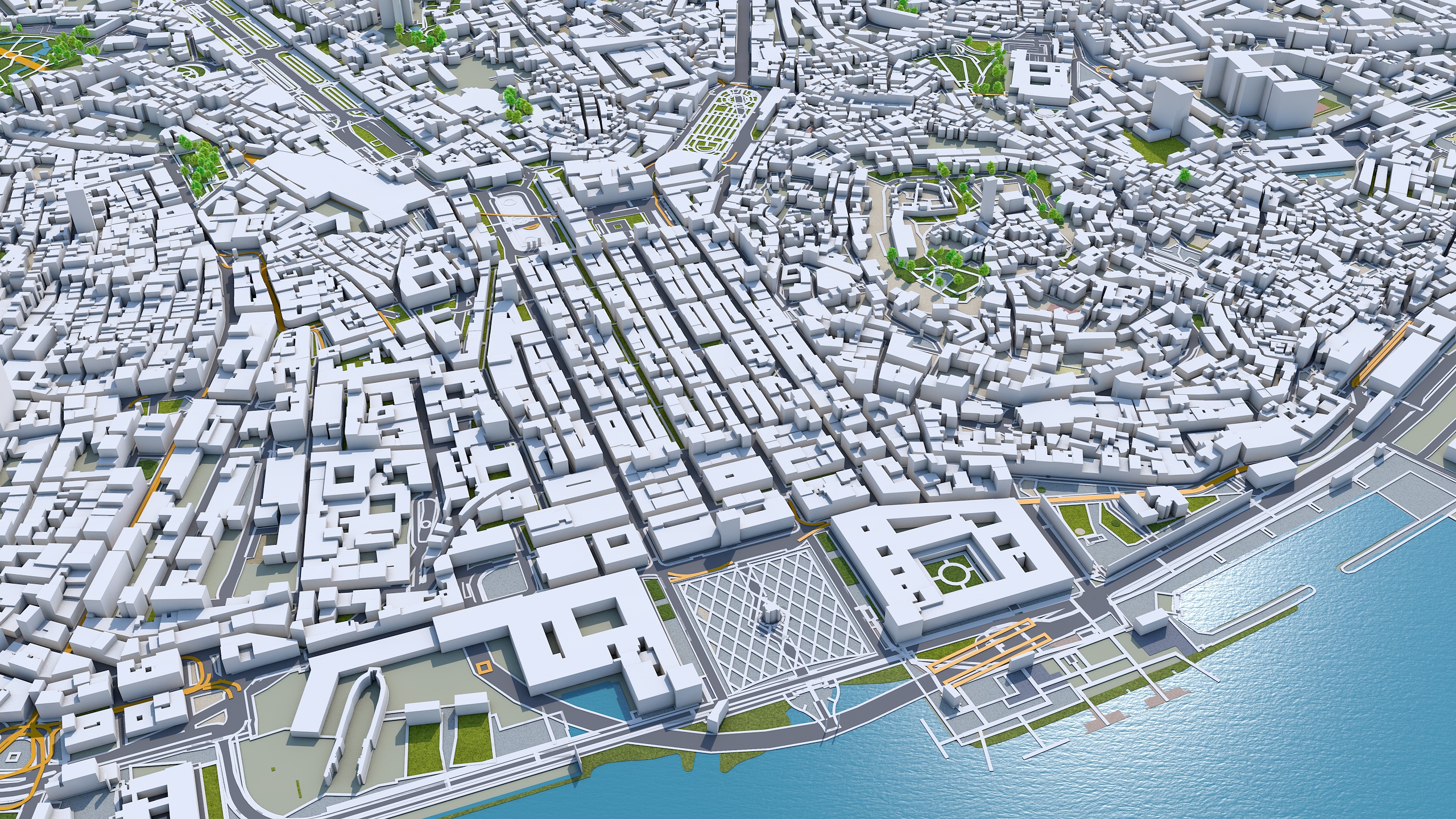 Lisbon city Portugal 3d model 40km by TurboCG | 3DOcean