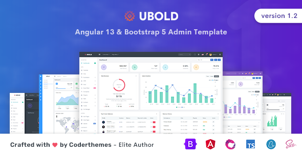 UBold - Angular 13 Admin & Dashboard Template by coderthemes | ThemeForest