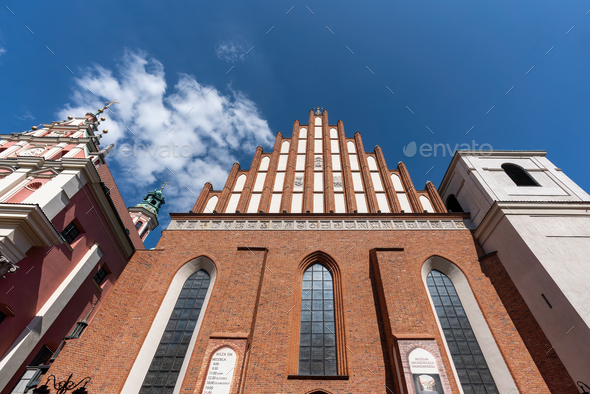 Archcathedral Basilica of St John the Baptist - Warsaw, Poland Stock ...