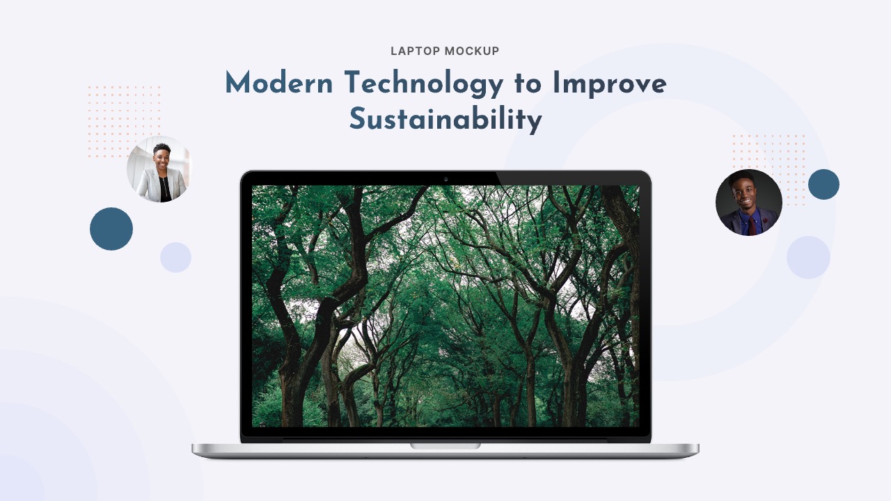 Reusee - Sustainability Startup PowerPoint Template, Presentation Templates