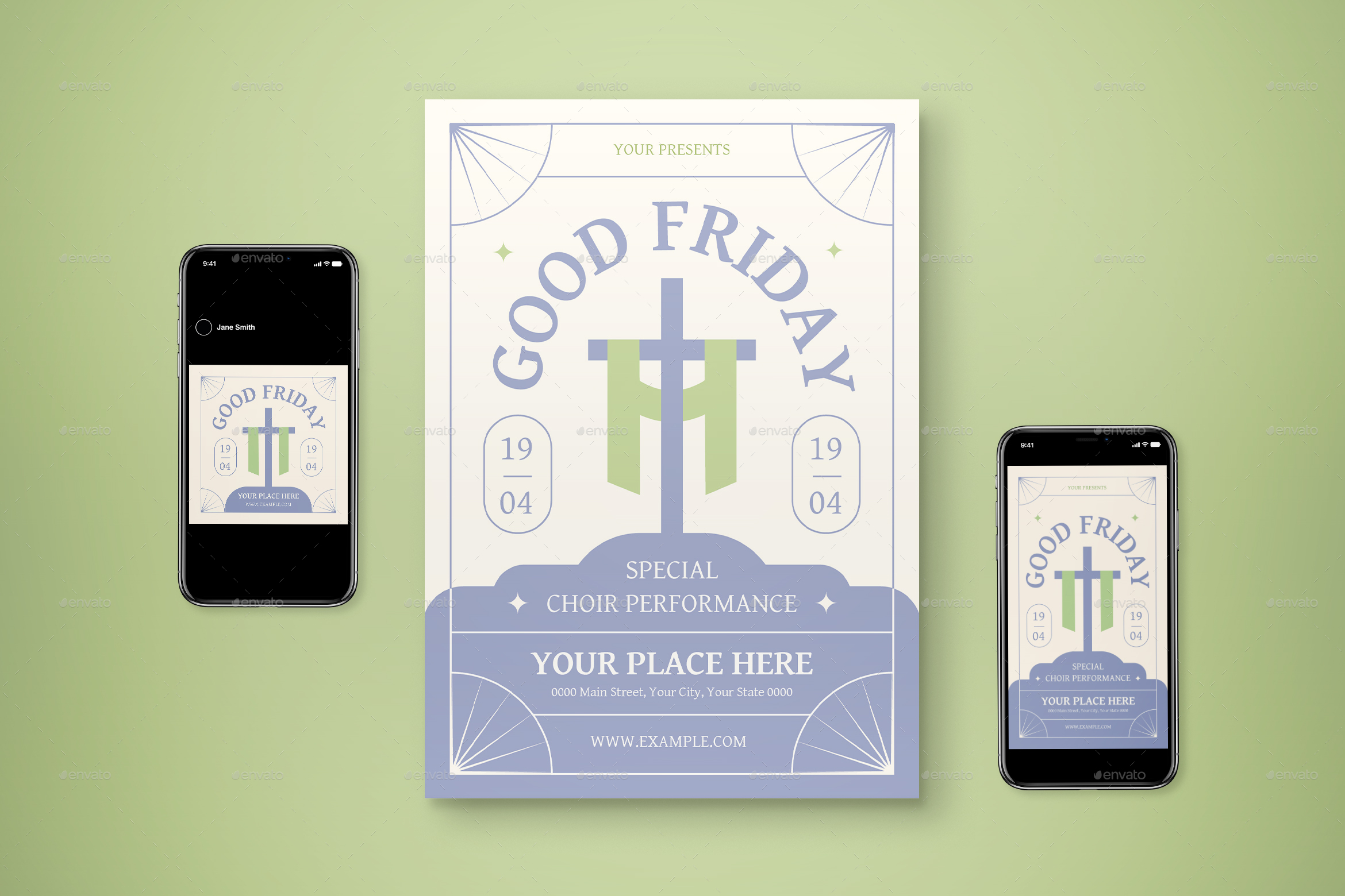 Good Friday Flyer Set, Print Templates | GraphicRiver