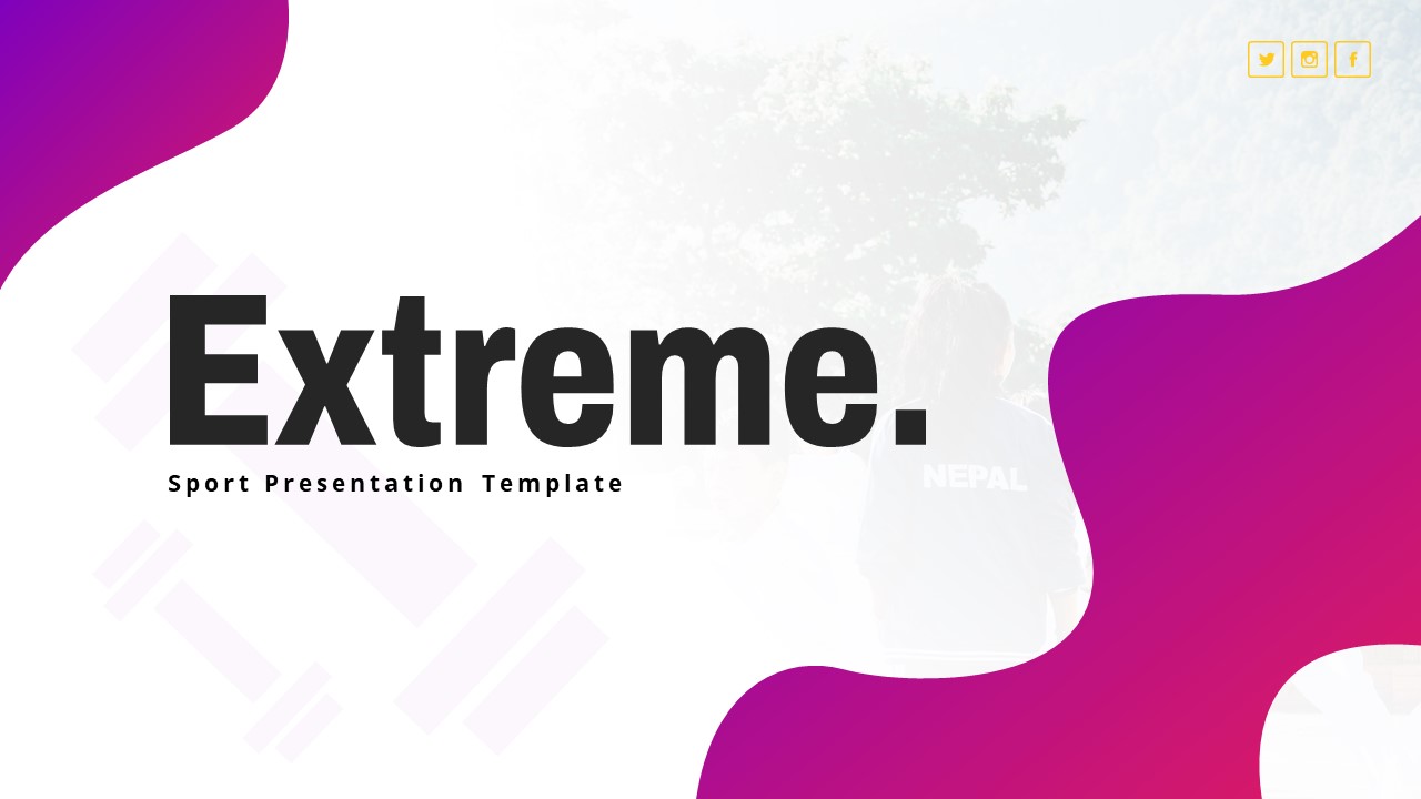 Extreme Sport Presentation Templates, Presentation Templates | GraphicRiver