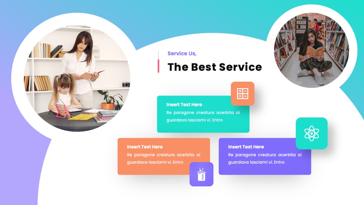 Learne - Education Creative Powerpoint Template, Presentation Templates