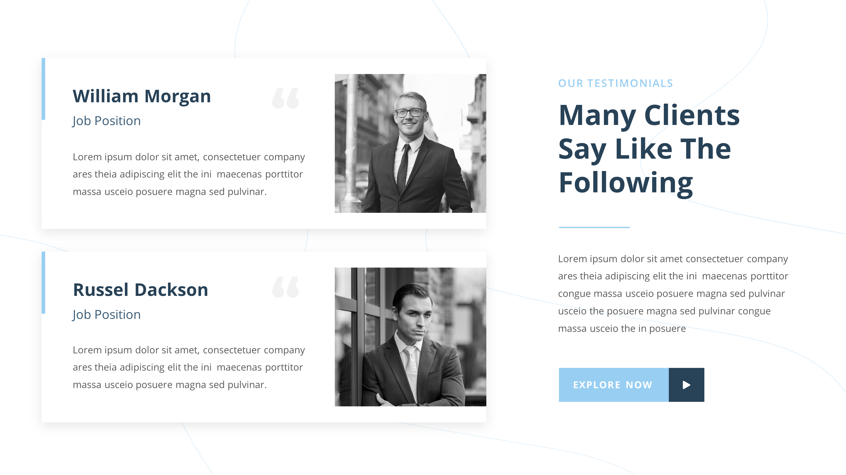 Founder - Business Company Keynote Template, Presentation Templates