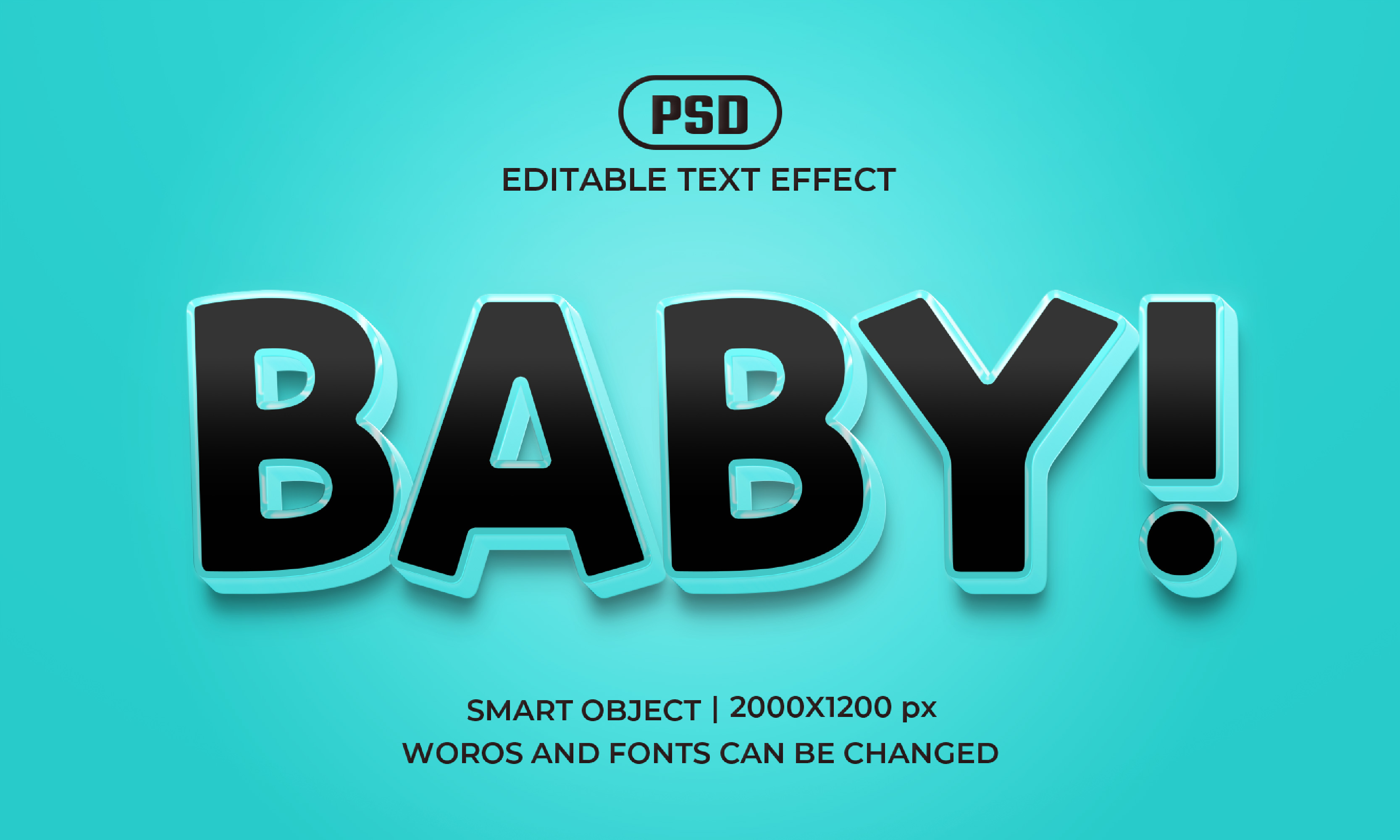 Editable 3D Text Effects Pack, Add-ons | GraphicRiver