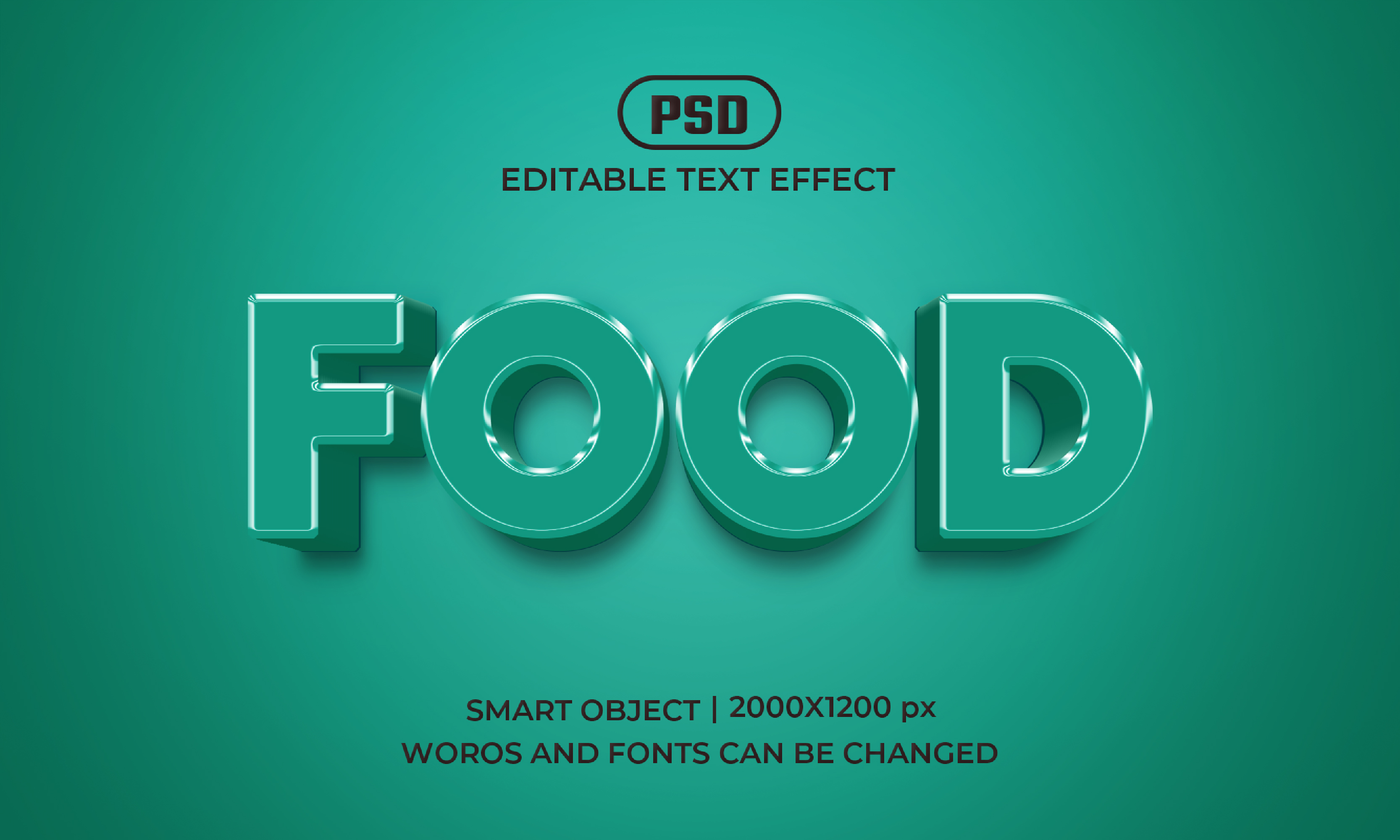 Editable 3D Text Effects Pack, Add-ons | GraphicRiver