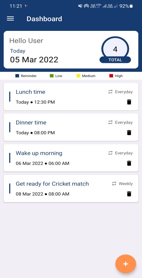 Task Rider App - The Task & Reminder Manager Android App by Mrityonjaya ...