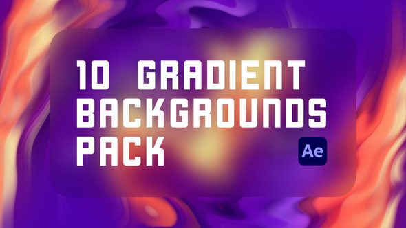 Gradient Backgrounds, After Effects Project Files | VideoHive