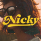 Nicky - Retro Italic Serif by saridezra | GraphicRiver