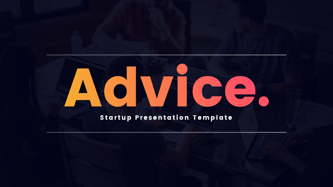 Advice Startup Presentation Template, Presentation Templates | GraphicRiver