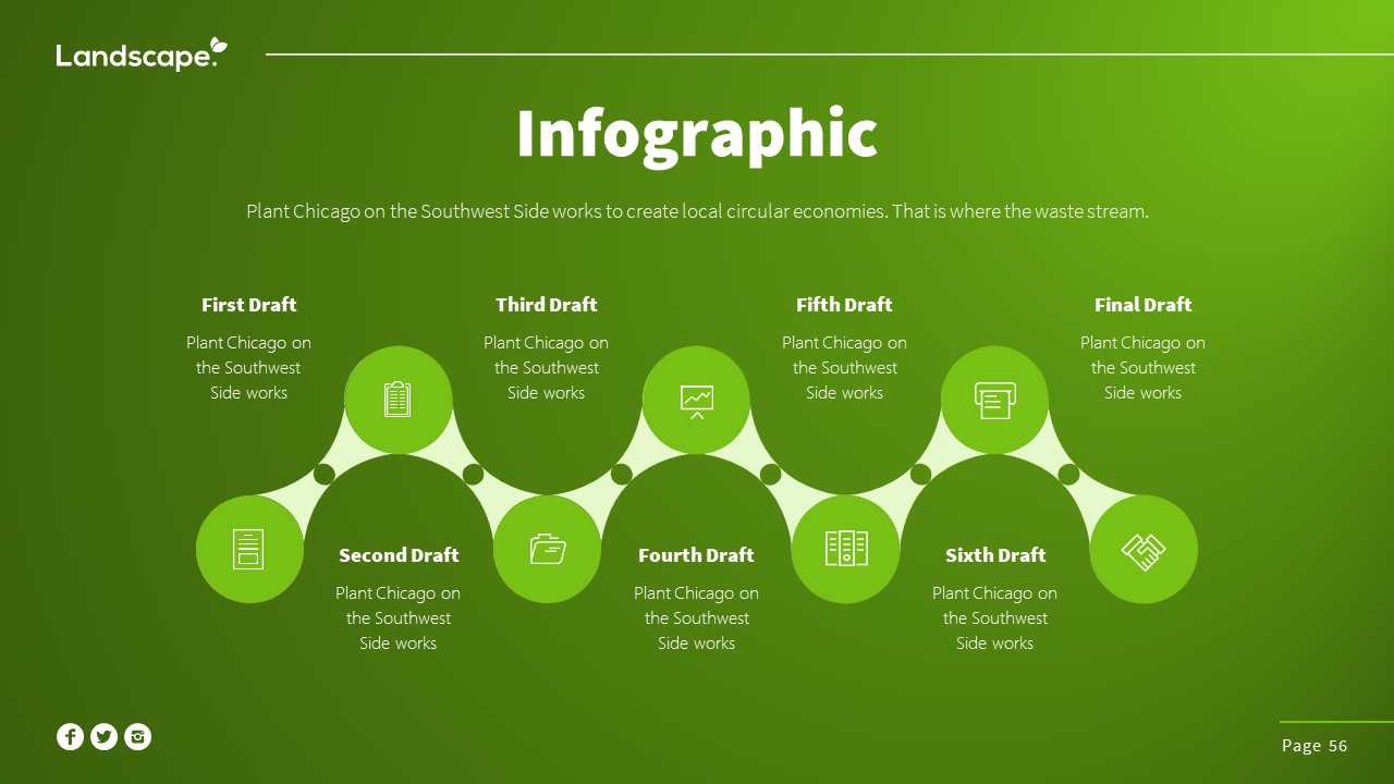Landscape Environment Presentation Template, Presentation Templates