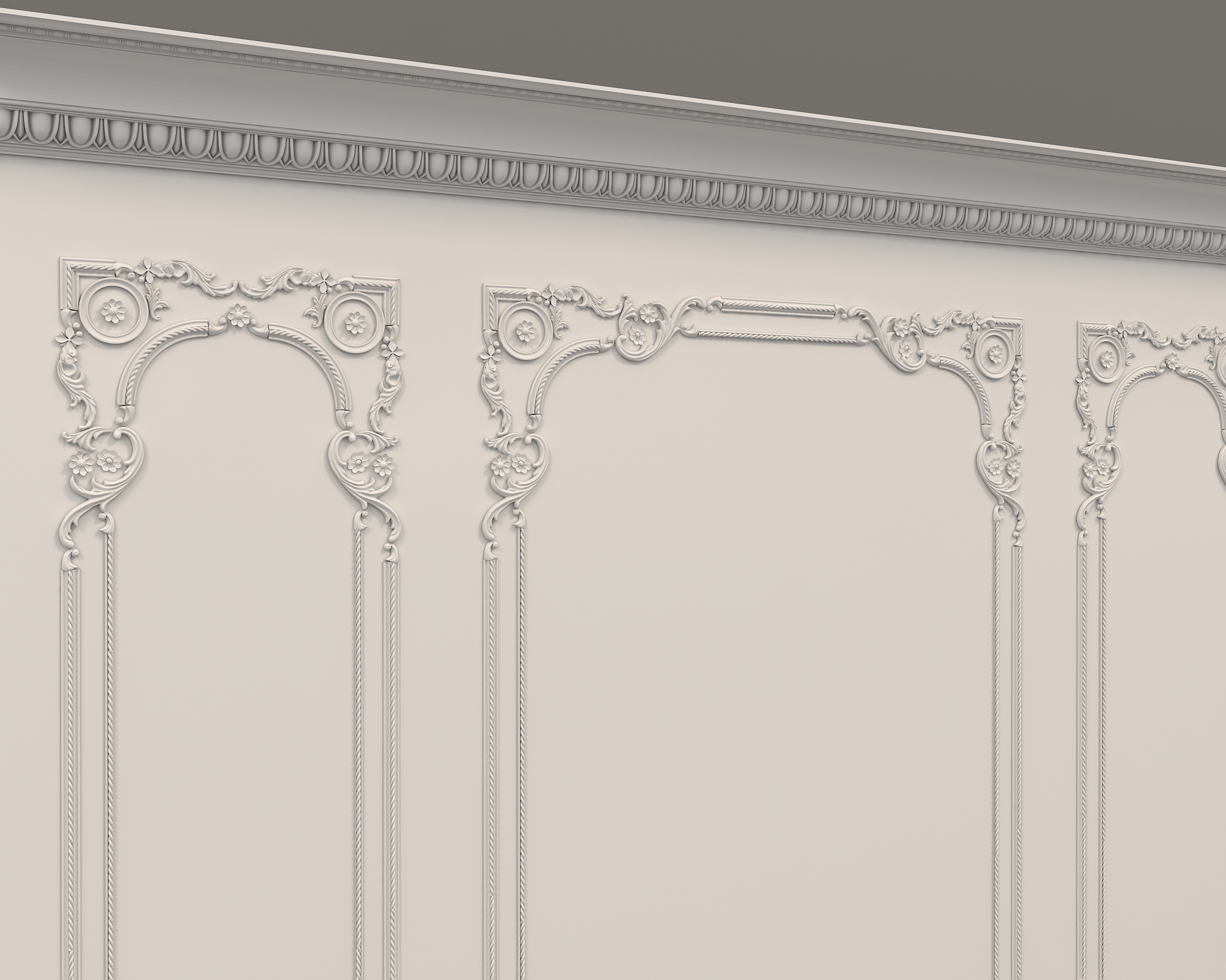 European Style Interior Wall Decoration 5 by nhattuankts | 3DOcean