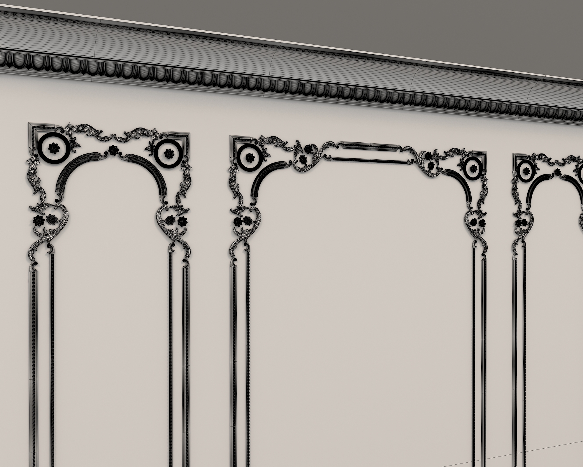 European Style Interior Wall Decoration 5 by nhattuankts | 3DOcean