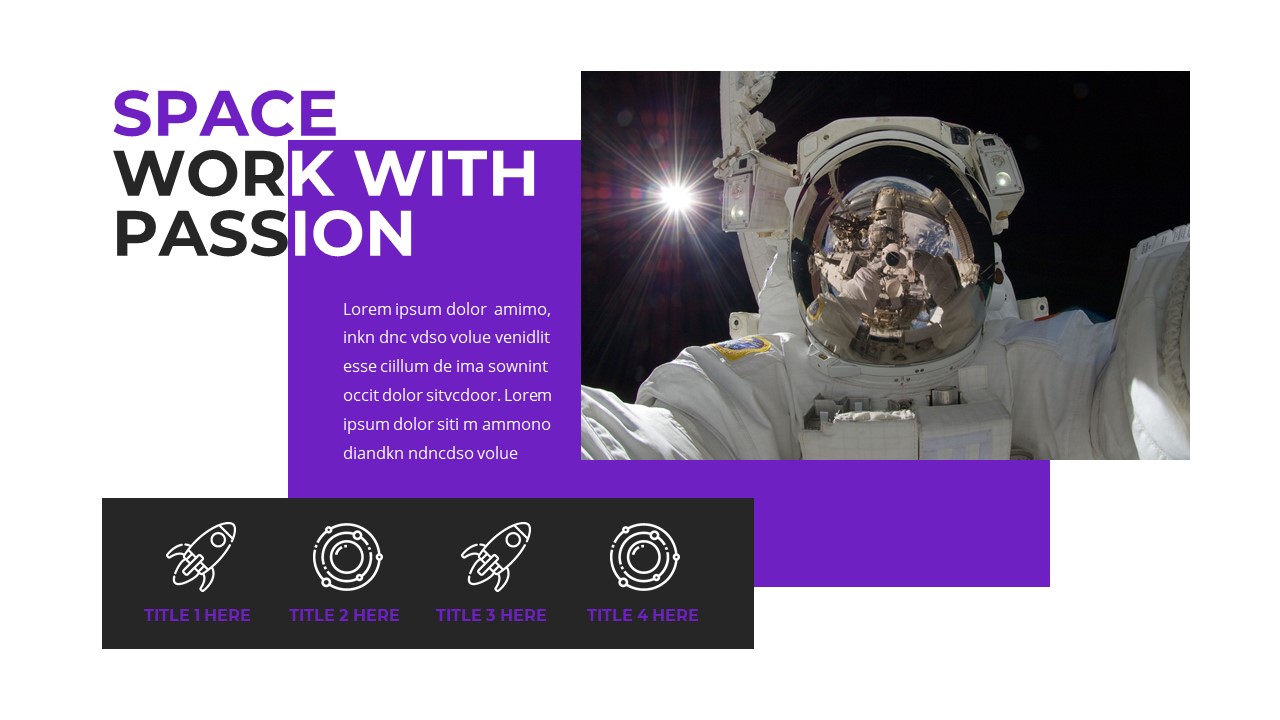 Space - Sains & Multipurpose PowerPoint Template, Presentation Templates
