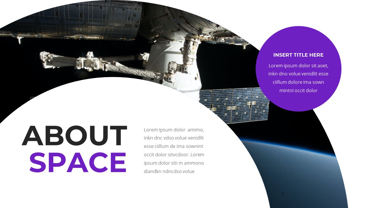 Space - Sains & Multipurpose Google Slide Template, Presentation Templates
