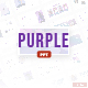 Purple Gradient Powerpoint Presentation Template, Presentation Templates