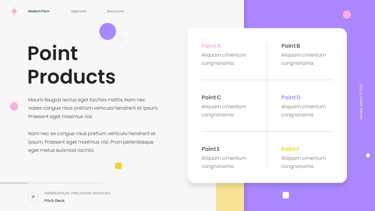 Subtle - PowerPoint Pitch Deck Presentation, Presentation Templates