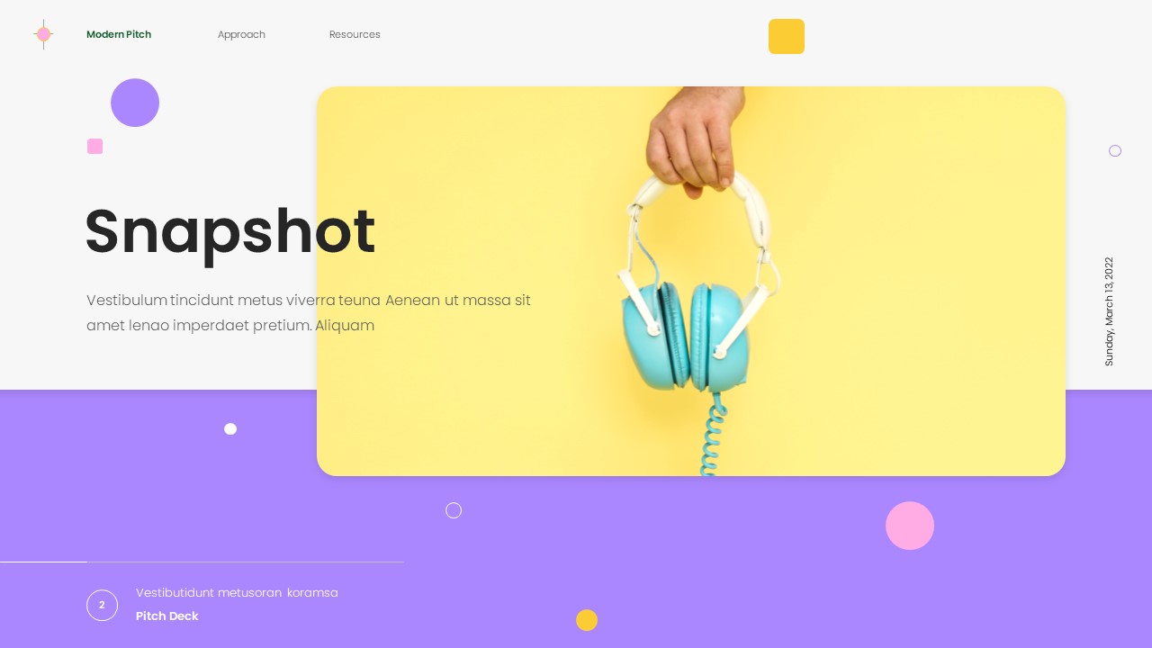 Subtle - PowerPoint Pitch Deck Presentation, Presentation Templates