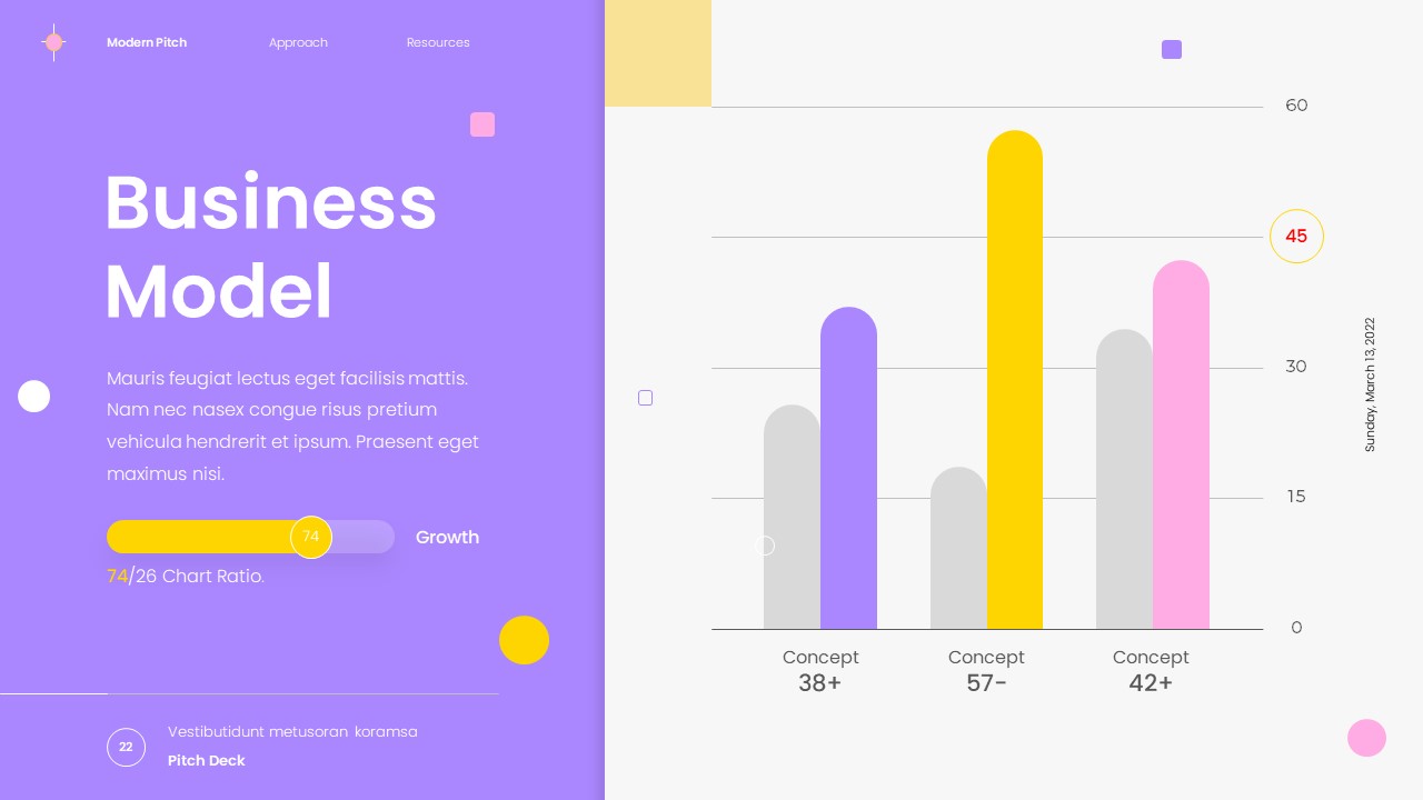 Subtle - PowerPoint Pitch Deck Presentation, Presentation Templates