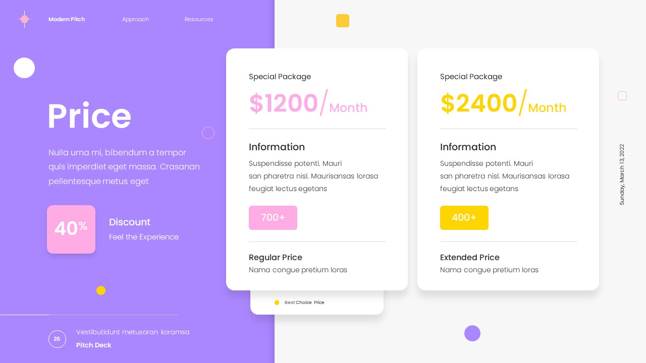Subtle - PowerPoint Pitch Deck Presentation, Presentation Templates