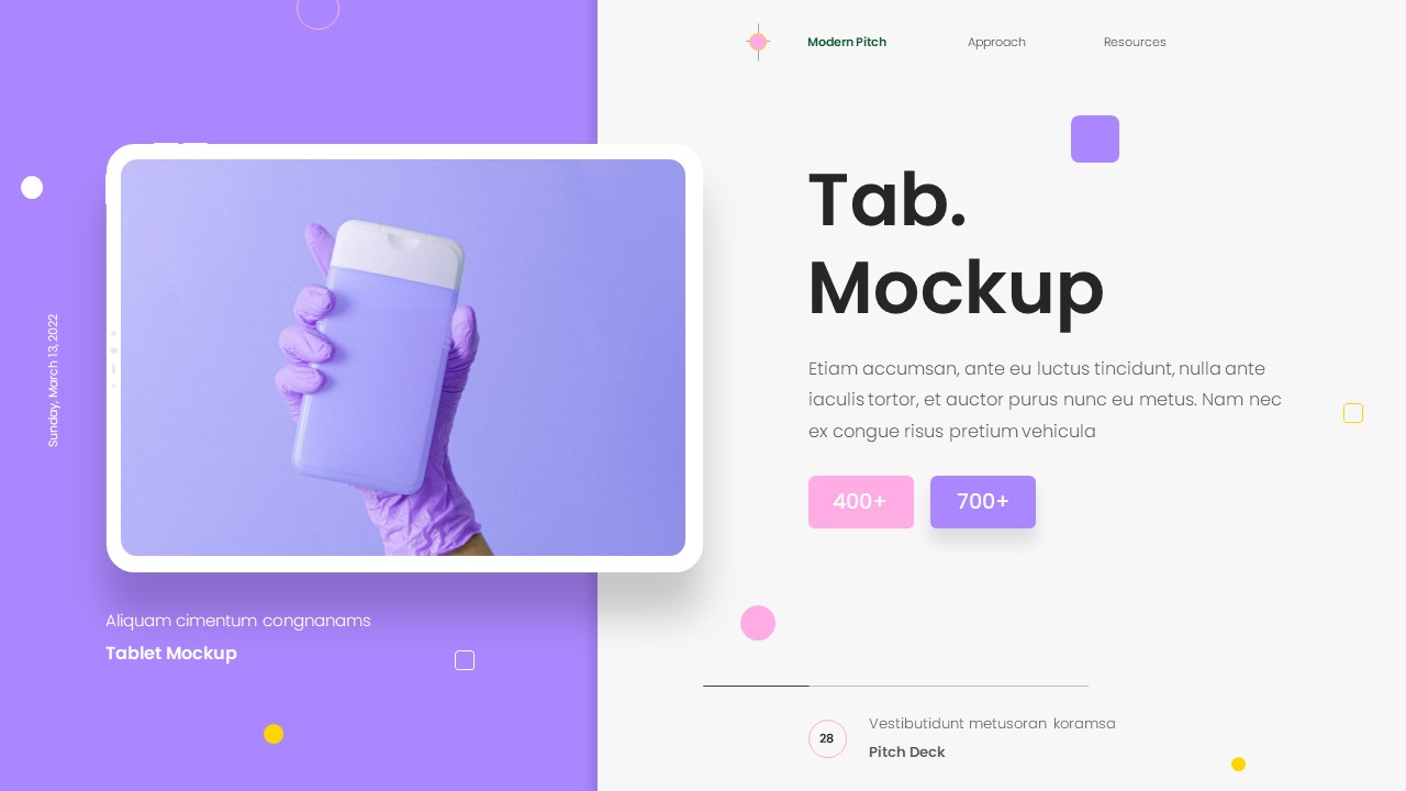 Subtle - PowerPoint Pitch Deck Presentation, Presentation Templates